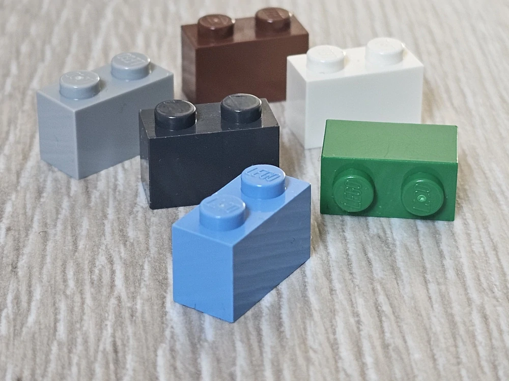 LEGO kostky 1 x 2 | TVOŘIVÝ SVĚT